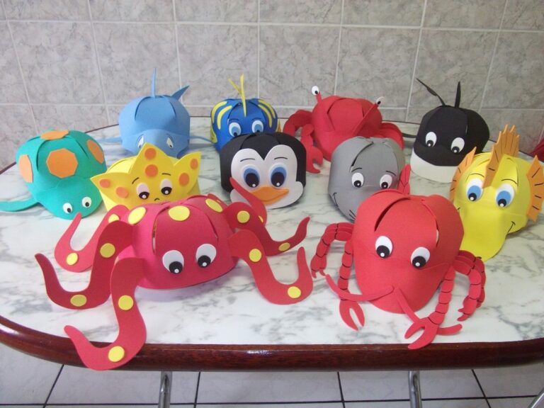 Boné de EVA para festa - Artesanato na Rede