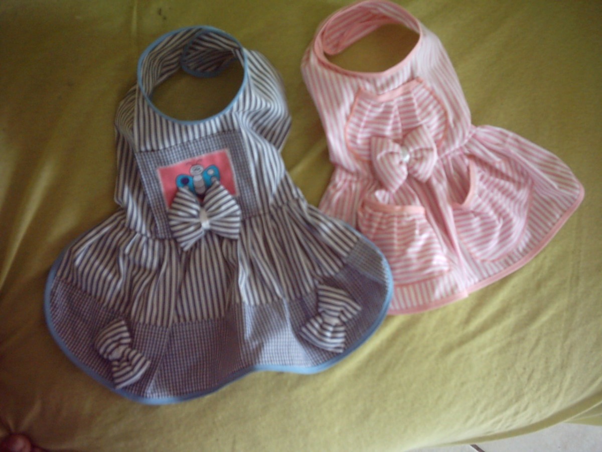 Vestido para pet - Artesanato na Rede
