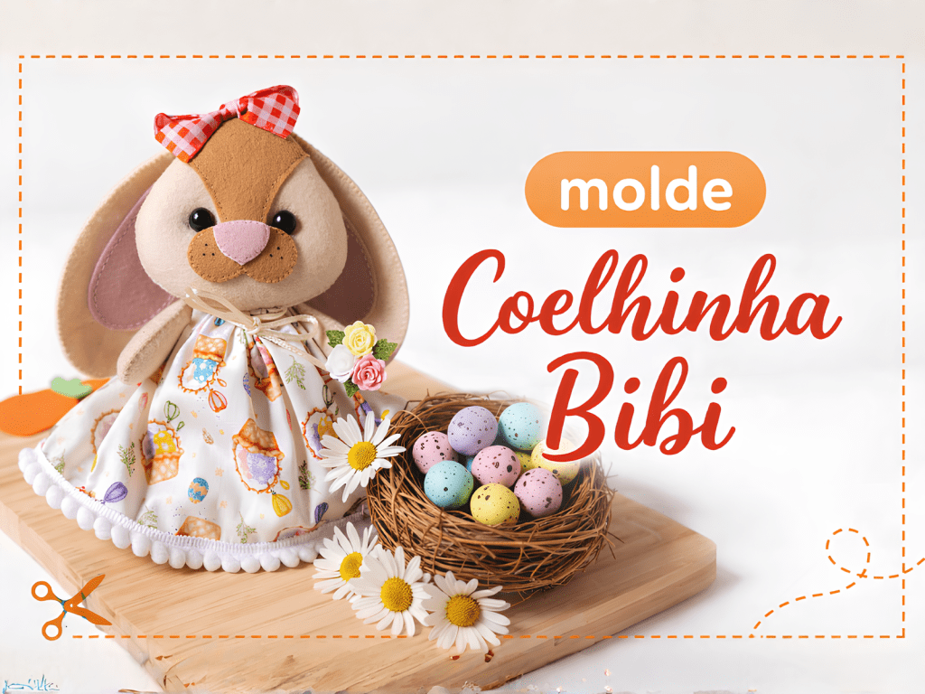 Coelhinha Bibi – Passo a Passo com Molde Grátis para Imprimir ...